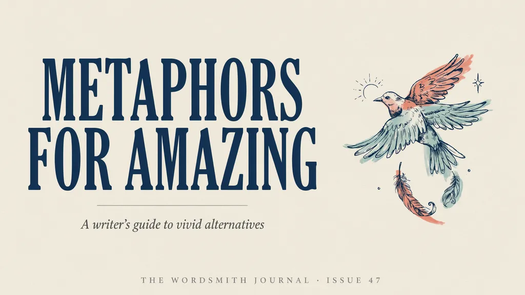 275+ Metaphors for Amazing - Simileiz